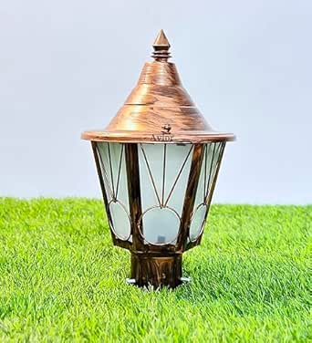 Lyse Decor Decorative Outdoor Gate Lights, Gate Lamps. Boundary gate ...