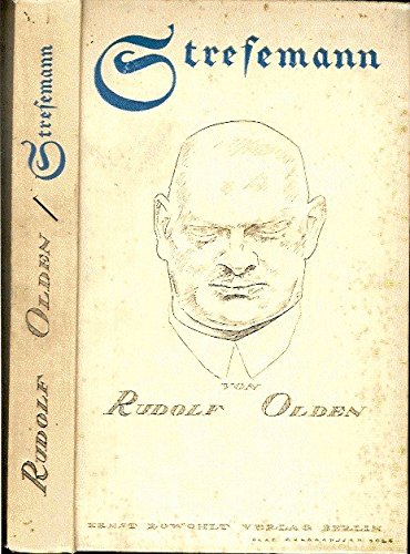 Amazon.com: Stresemann: Rudolf Olden: Books