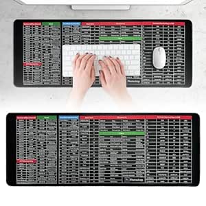 Quick Key Super Large Anti-Slip Keyboard Pad - with Office Software ...