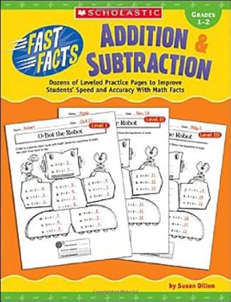 Amazon.com: Fast Facts: Addition & Subtraction: Dozens of Leveled ...