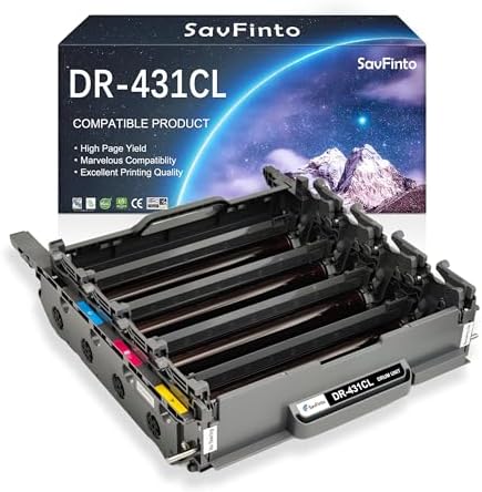 Amazon.com: SavFinto DR431CL DR-431CL Drum Unit Replacement for Brother ...