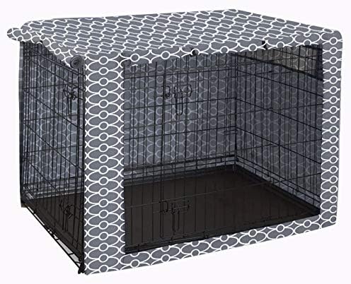 YISNTF Dog Crate Cover Fit Dog Crates Medium Size, Dog Cage Cover for ...