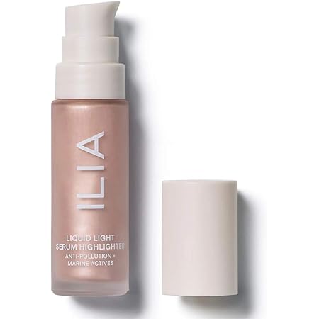 Amazon.com: ILIA - Liquid Light Serum Highlighter | Cruelty-Free, Vegan, Clean Beauty (Atomic ...