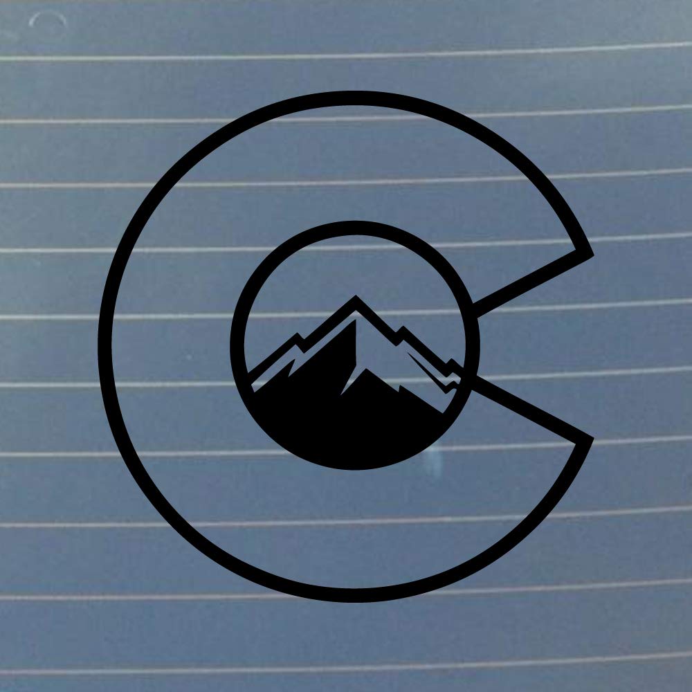 Colorado C Tattoos Vintage Colorado Mountains Tattoo" Art Board Print