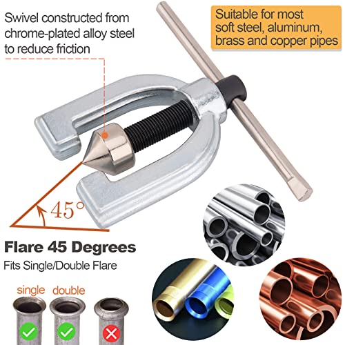Snapklik.com : Double Flaring Tool Kit, Single Flaring Tool Kit, Tube Flaring Tool Kit For ...