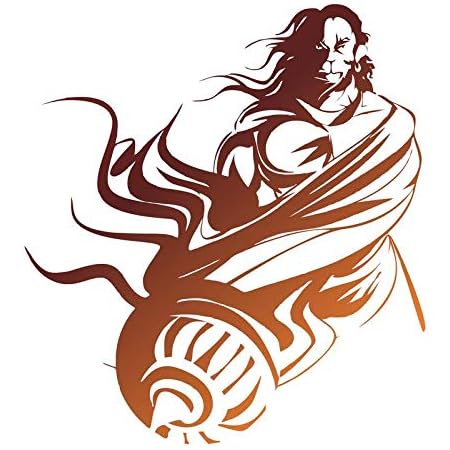 Buy Sahaj Decor Bajrang Bali Sticker | Wall Sticker for Living Room ...