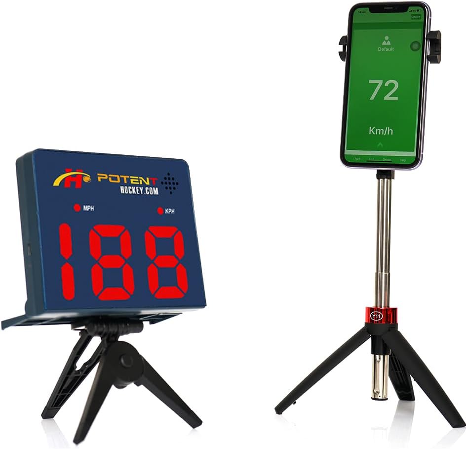 Amazon.com : Potent Radar Speed Gun 2.0 with App Support – Instantly ...