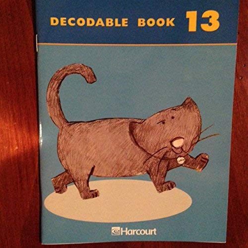 Trophies, Grade 1 Decodable Book Book 13: Harcourt School Publishers ...
