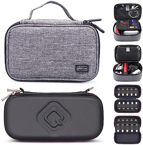 Amazon.com: QUENZROC USB Flash Drive Case Black + sisma Travel Cords ...