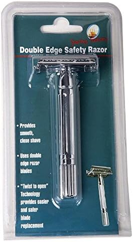 Amazon.com: Shaving Factory Double Edge Safety Razor : Beauty ...
