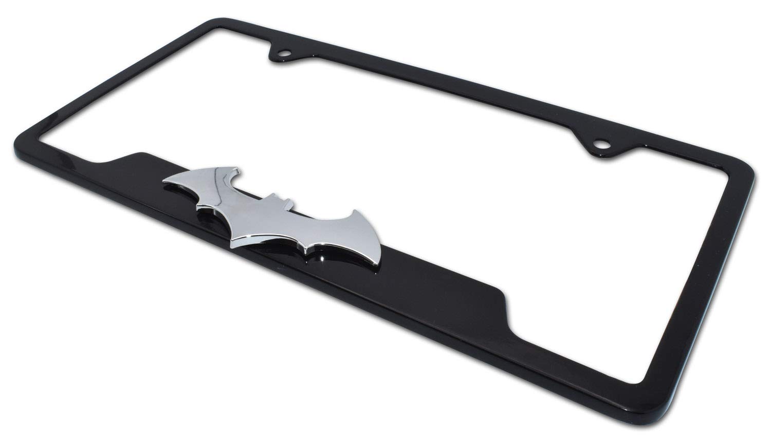Snapklik.com : Batman Bat Black Open License Plate Frame