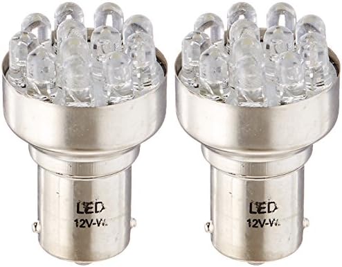 Amazon.com: RoadPro RP1156LED/2 Clear #1156 LED Super Bright ...