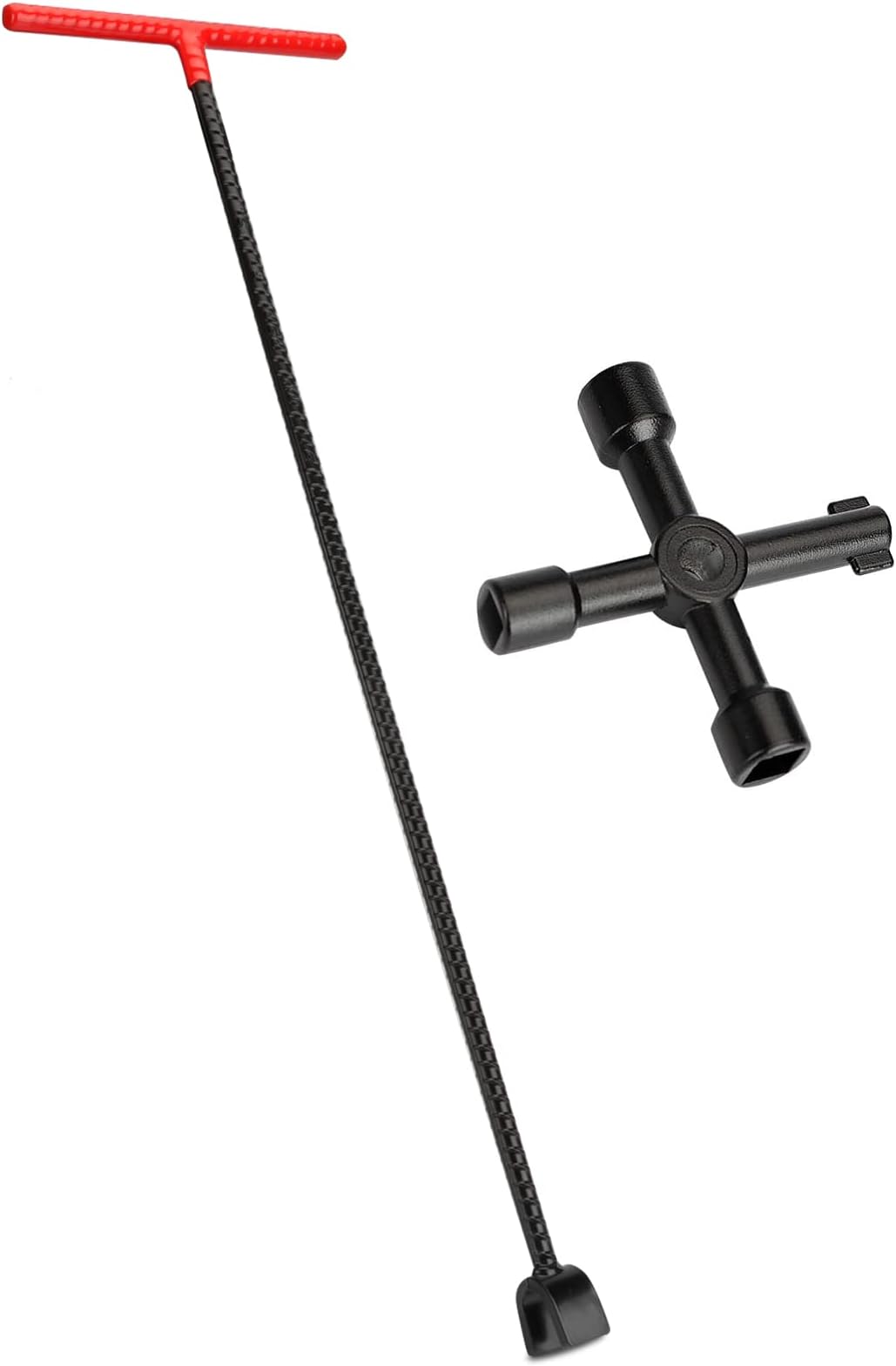 Winisok 37 Inch Water Meter Key, Adjustable Length, Reinforced Steel ...