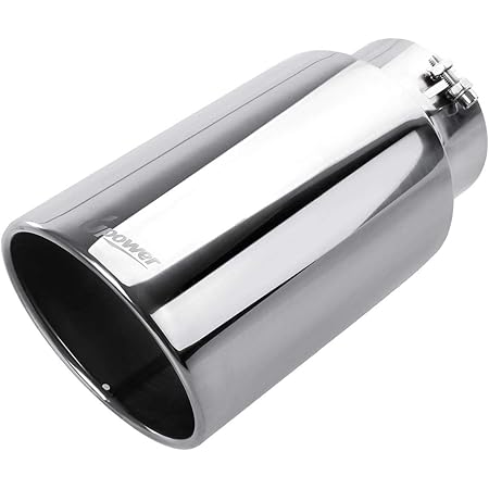 Amazon.com: Upower 5" Inlet 10" Outlet Exhaust Tip 5 to 10 Inch 18 ...
