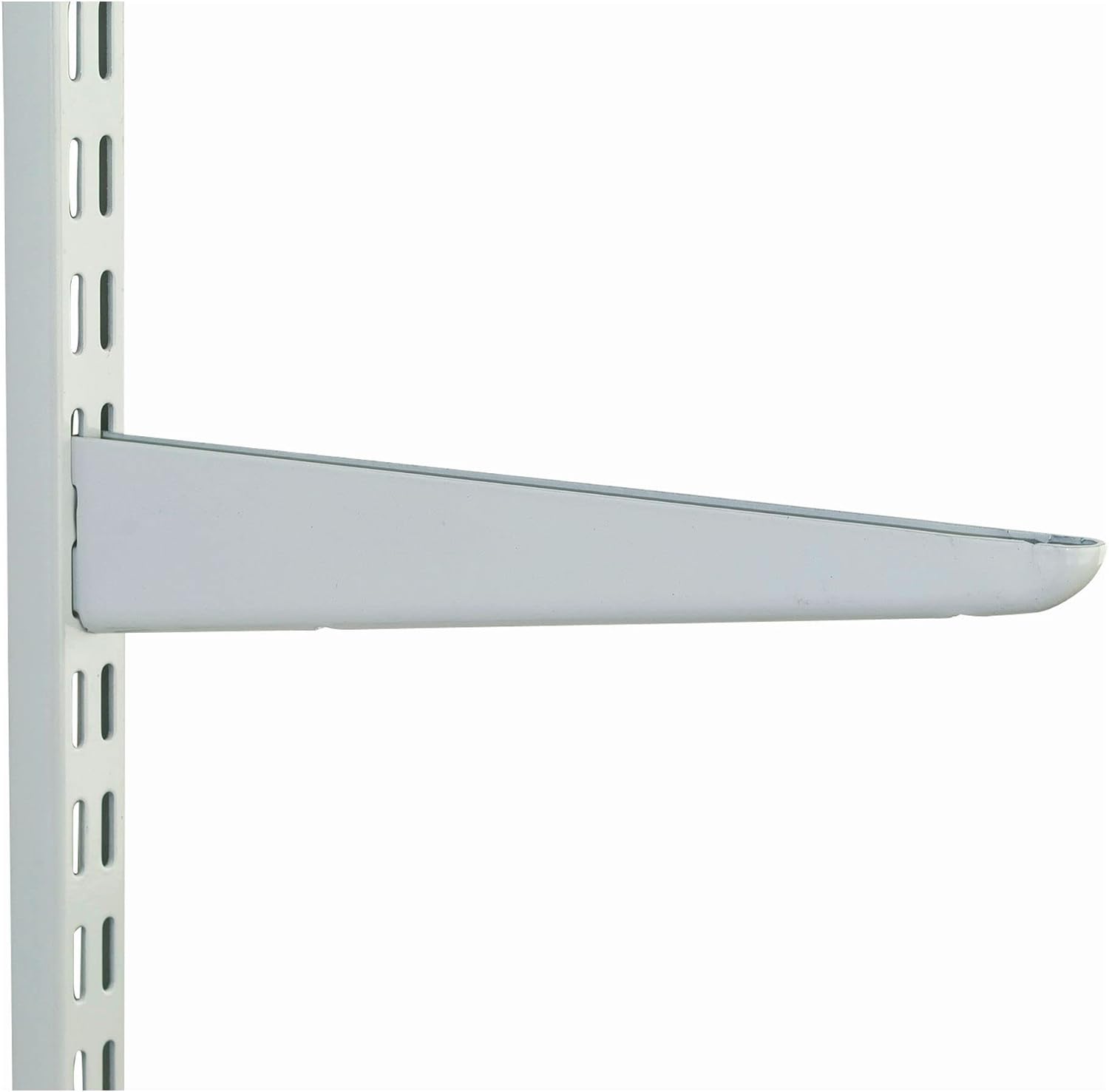 DJM Twin Slot Shelving Bracket, 370mm, 10 Pack, White | Heavy-Duty ...