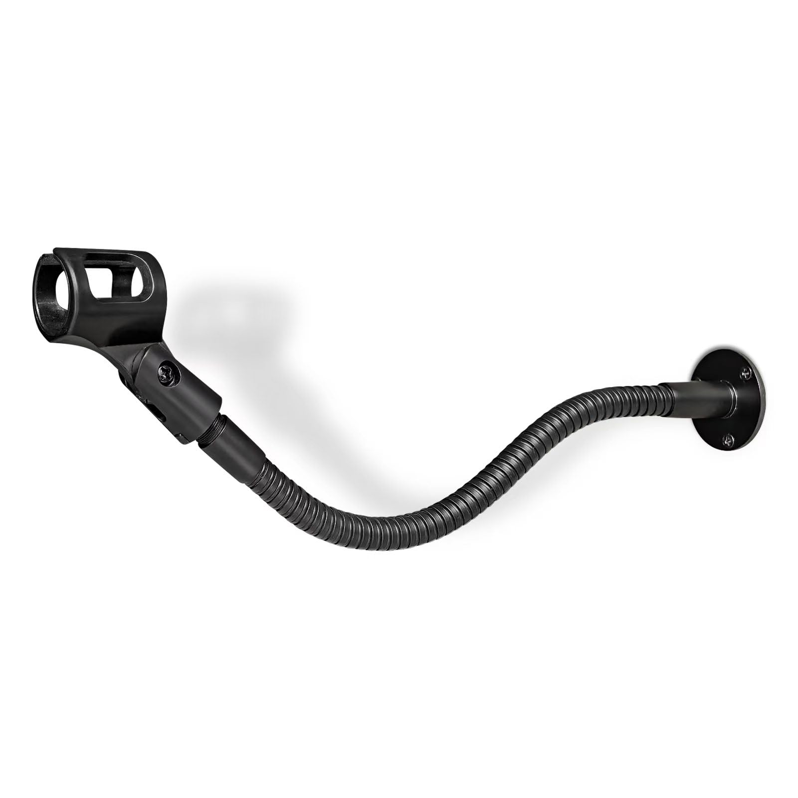 Amazon.com: Microphone Stand - 19-INCH Heavy-Duty Flexible Gooseneck ...