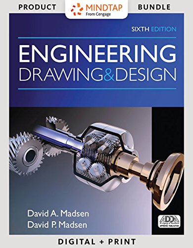 Buy Engineering Drawing & Design, PAC LMS INTG MindTap 4S Engineering ...