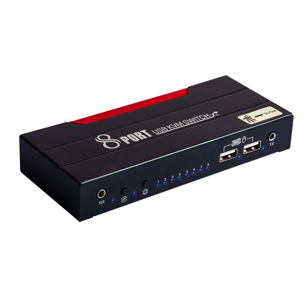Amazon.com: USB 8-Port Switch, USB Sharing Switch Synchronous ...