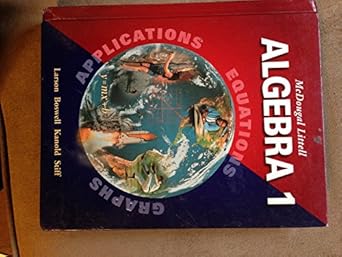 Amazon.com: Algebra 2, Grades 9-12: McDougal Littell High School Math Florida: 9780618371846 ...