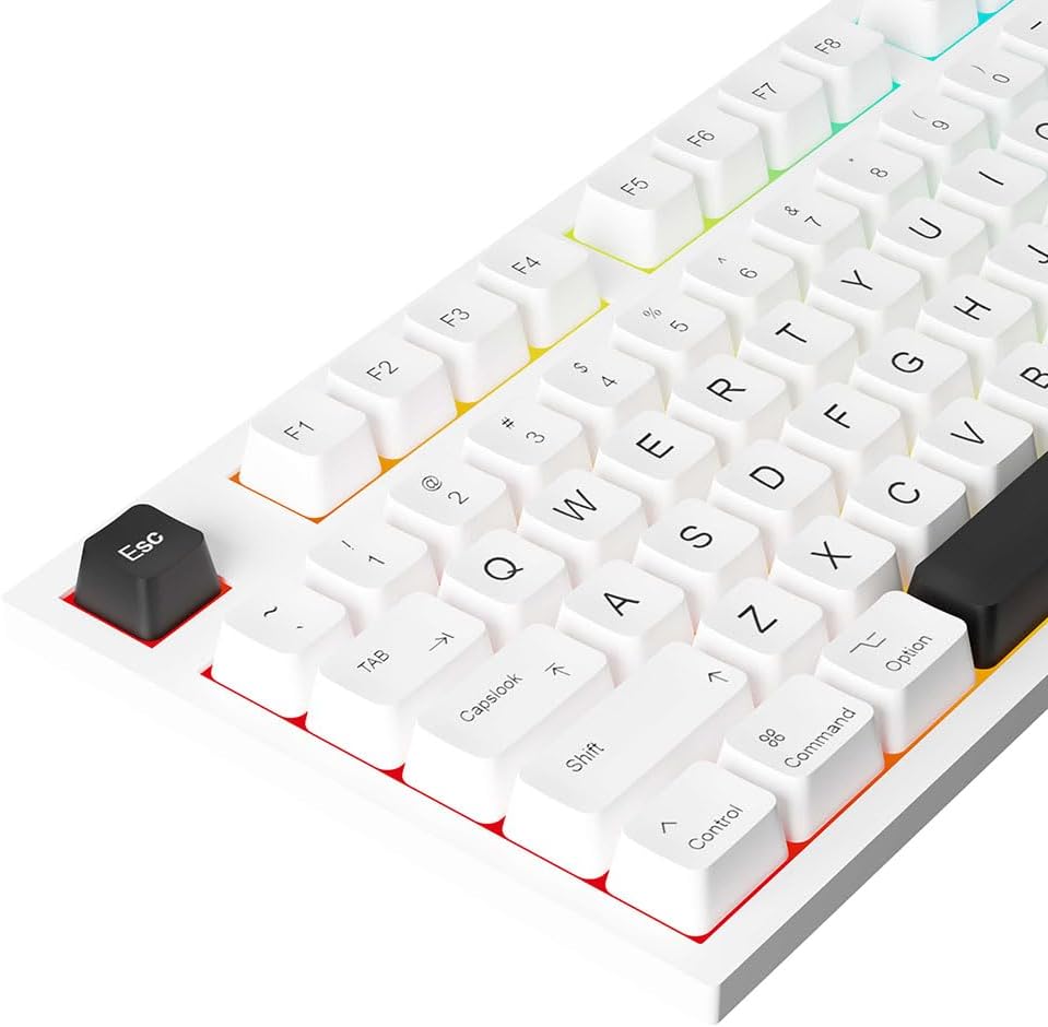 Amazon.com: VHPUNW XDA Profile PBT Keycaps - Normcore Style Minimalist ...