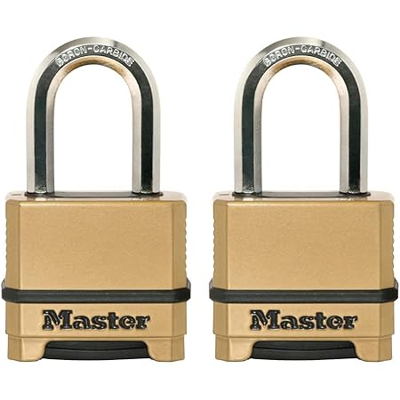 Master Lock Outdoor Combination Lock, Heavy Duty Weatherproof Padlock ...
