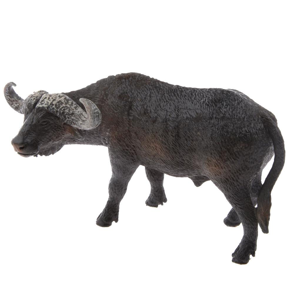 MERISHOPP® Realistic African Buffalo Wildlife Animal Model Action ...