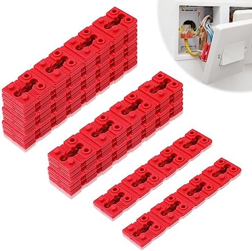 40 Pcs Electrical Spacers, Outlet Spacers for Electrical Box Outlet ...