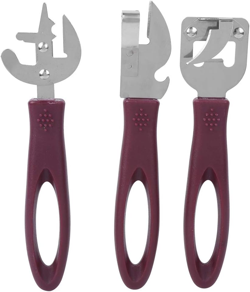 Amazon.com: Manual Side Cut Can Opener Set - Stainless Steel Bottle and ...