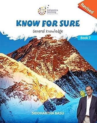Know For Sure General knowledge Class 4 (S) : Siddhartha Basu: Amazon ...