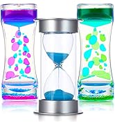 Amazon.com: Liquid Motion and Sand Timers 3 Pcs Bundle, Fidget Sensory ...