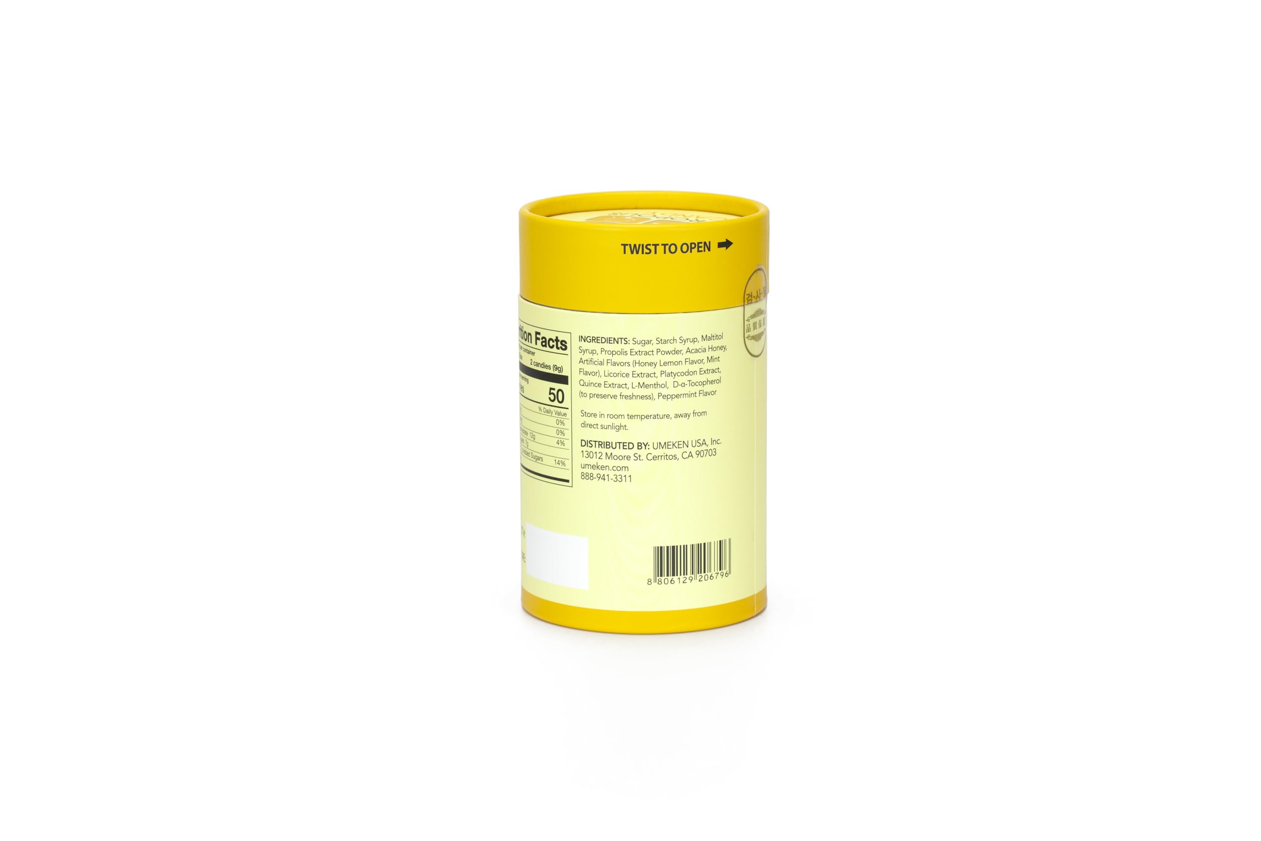 Snapklik.com : Umeken Hansai Propolis Candy, Soothing Throat Candies, 4 ...