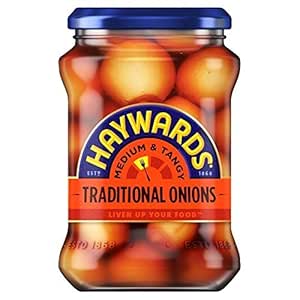 Amazon.com : Hayward's Medium & Tangy Traditional Onions - 6 Pack by ...