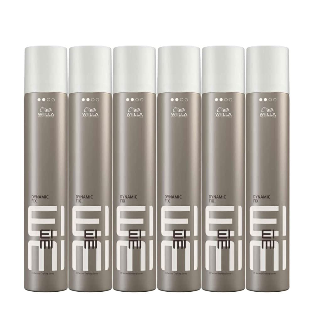 Wella EIMI Dynamic Fix Hairspray 500ml X6 : Amazon.es: Belleza