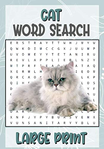 Cat Word Search: Word Searches Puzzle Book With Large Print about Cat ...