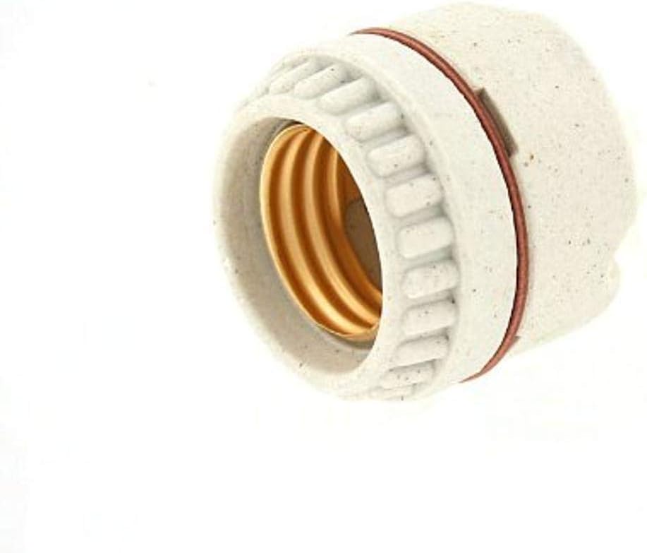 Leviton Medium Base, Two-Piece, Keyless, Incandescent, Unglazed ...