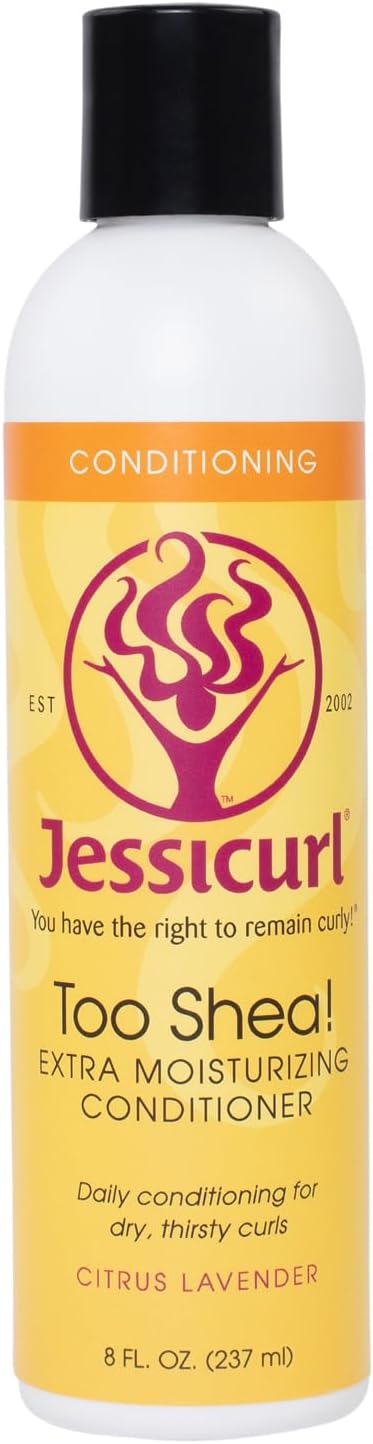Amazon.com : Jessicurl, Too Shea! Extra Moisturizing Conditioner for ...
