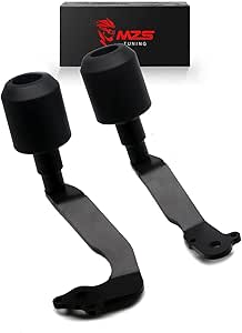 Amazon.com: MZS Motorcycle Frame Sliders, Falling Crash Protector ...