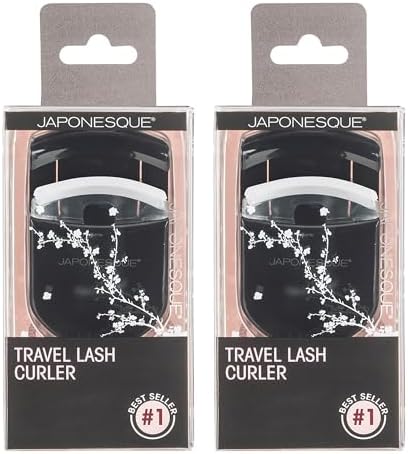 Amazon.com: JAPONESQUE Travel Eyelash Curler, Pink, Pack of 2 - Plastic ...