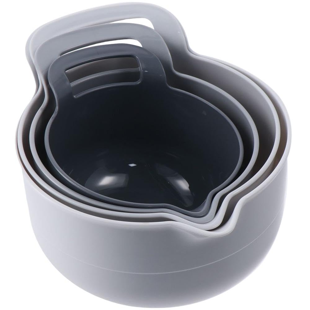 Amazon.com: hobbyme Mixing Bowls - 4 Piece Nesting Plastic Mixing Bowl ...