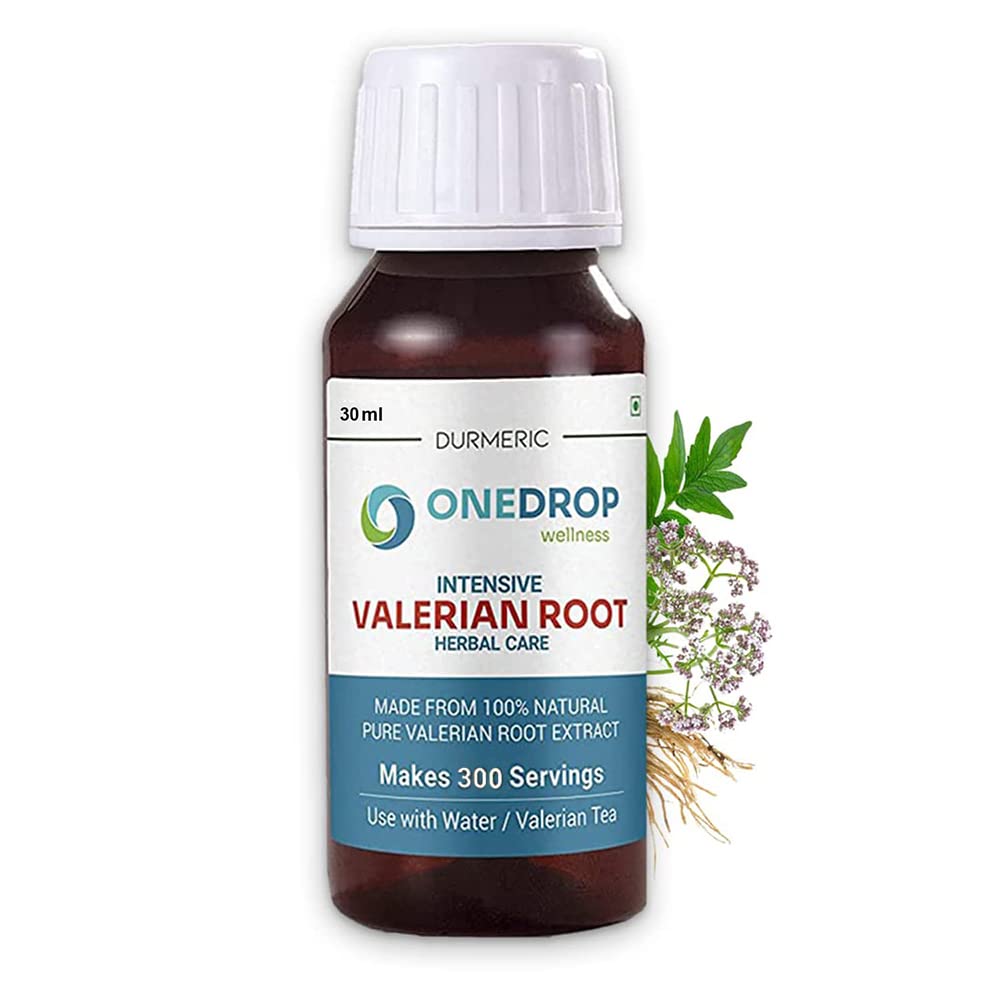 Durmeric OneDrop Wellness Valerian Root Oil - 30Ml | 100% Natural Pure ...
