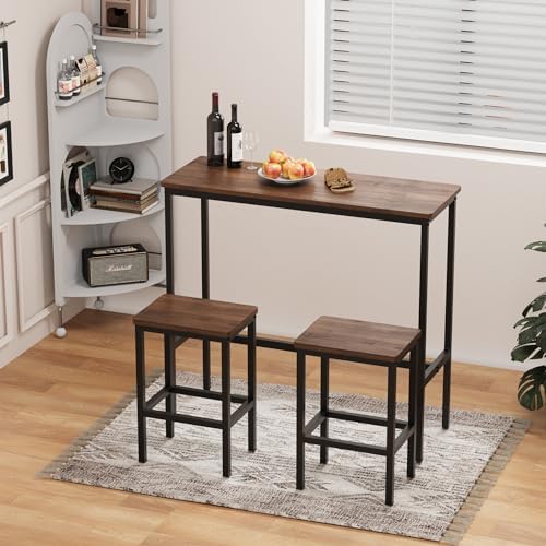 Amazon.com: Deenziilix 44.5" Bar Table, Bar Height Pub Table, Counter ...