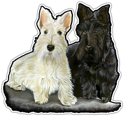 Amazon.com: Scottish Terriers Terrier Dog Breed Scotty Vinyl Decal ...