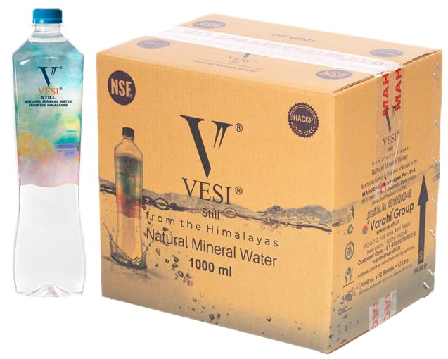 Buy VARAHI Vesi Still Natural Mineral Water- 1 Litre(12 Bottles ...