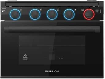 Amazon.com: Furrion 17" 2-in-1 Gas Range Oven (Black) with 3-Burner ...