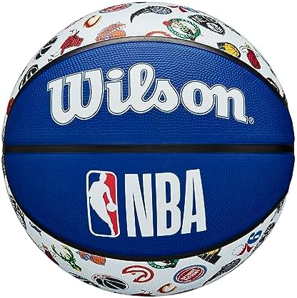 Wilson NBA All Team Basketball, Red/White/Blue, Size 5 : Amazon.com.au ...