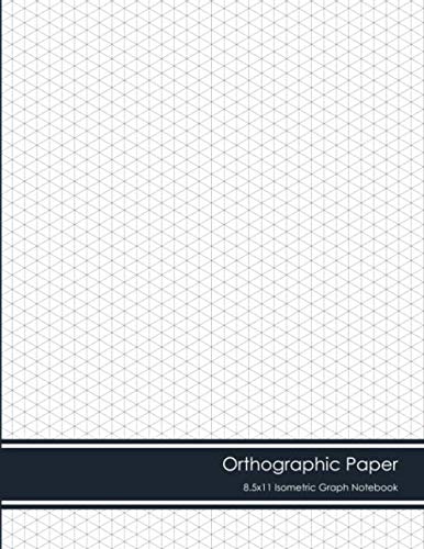 Orthographic Paper: Iso Graph Paper Journal 8x11: Leon, Michael ...