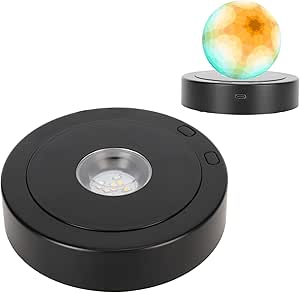 Amazon.com: LED Light Base,Rotating Lighted Display Stand,360 Degrees ...