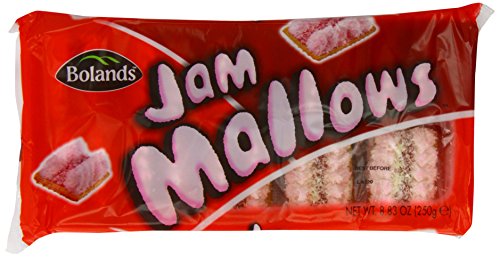 Bolands Jam Mallows 250g (Pack Of 6)