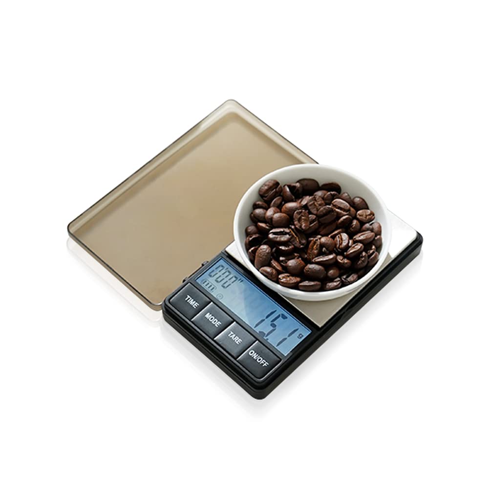 Buy Espresso Scale with Timer 1000g x 0.1g, watchget Drip Tray Coffee ...