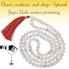 Sphatik Mala Original Certified - B Grade 7mm Spiritual Japa Mala for ...